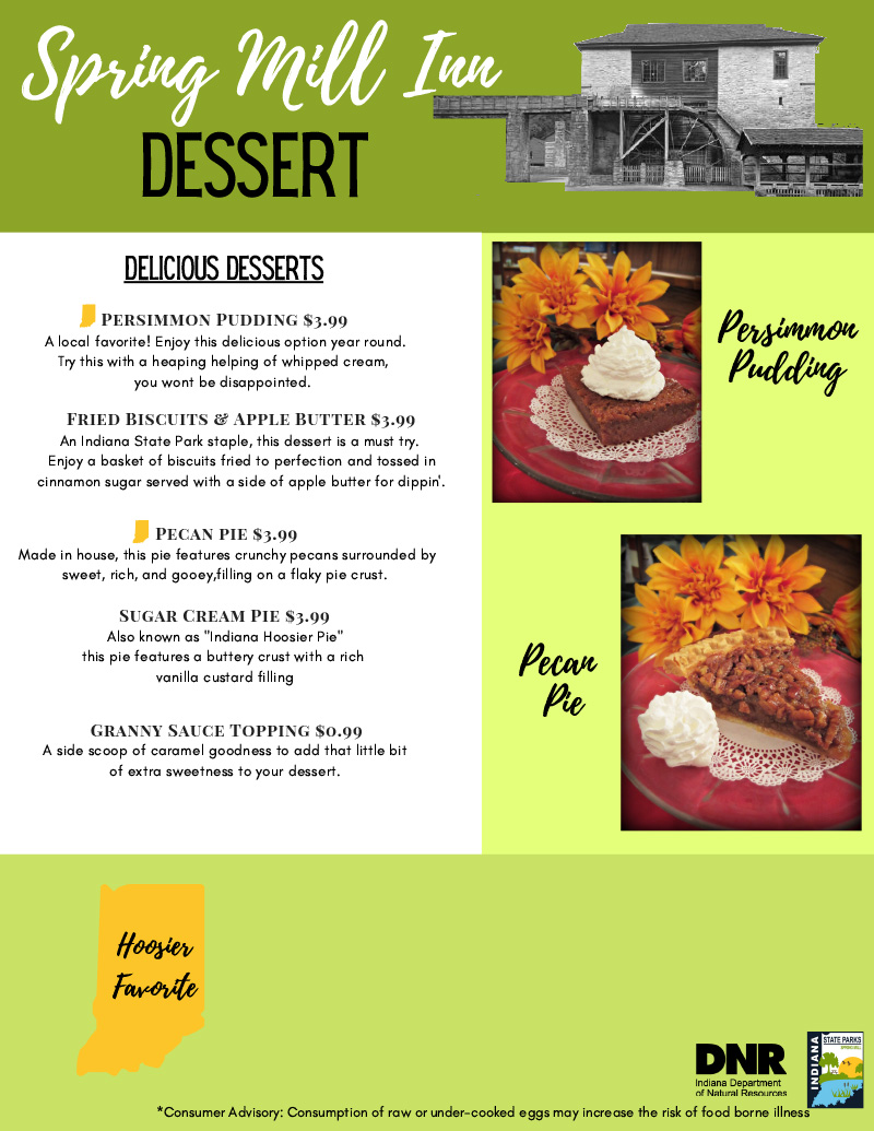 Relax and Enjoy at Spring Mill Inn - Spring Mill State Park